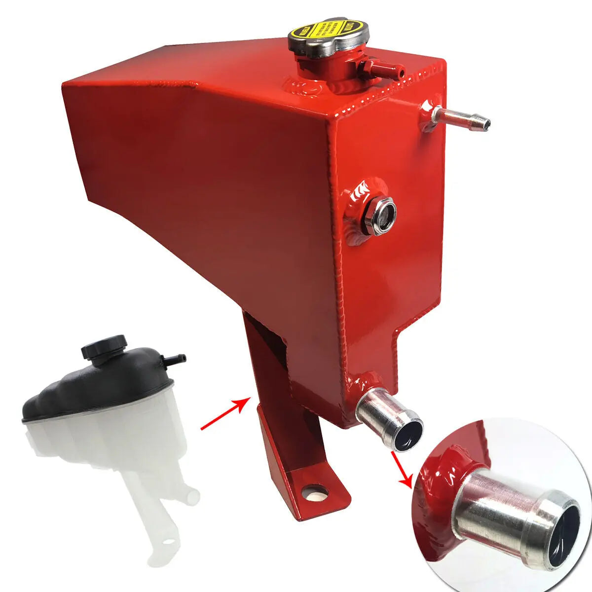 Aluminum Coolant Reservoir Tank Chevy Silverado GMC Sierra 1500 Pickup ...