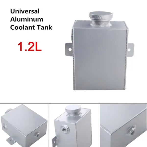 Universal Aluminum Coolant Radiator Overflow Recovery Tank | Hcspeed ...