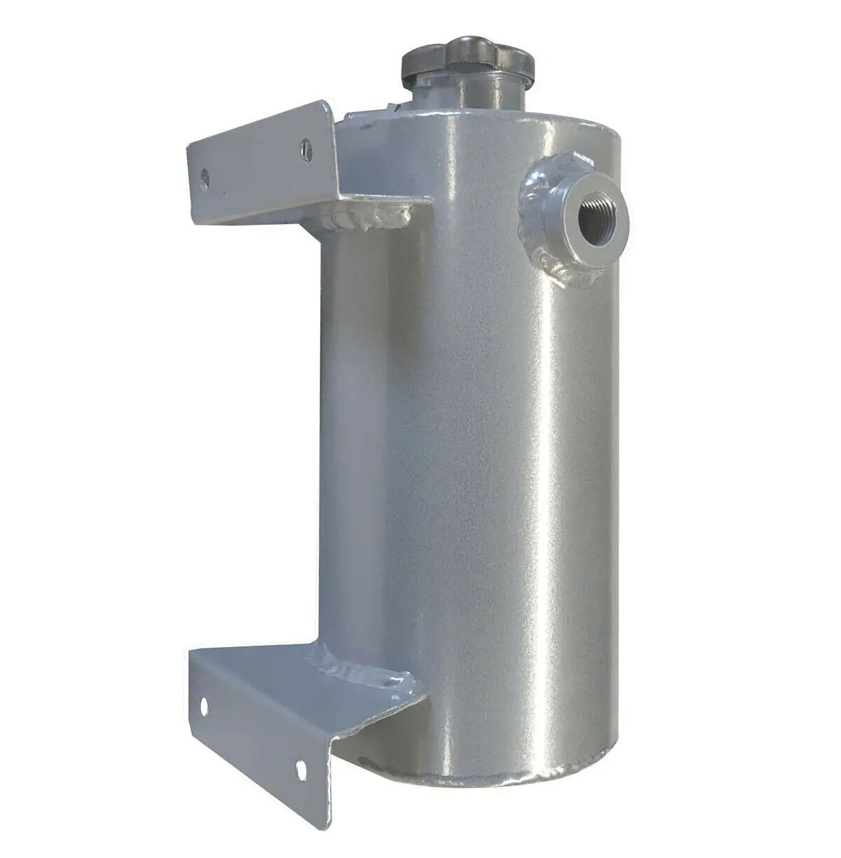 Universal Aluminum Expansion Coolant Tank Round Style With Cap ...