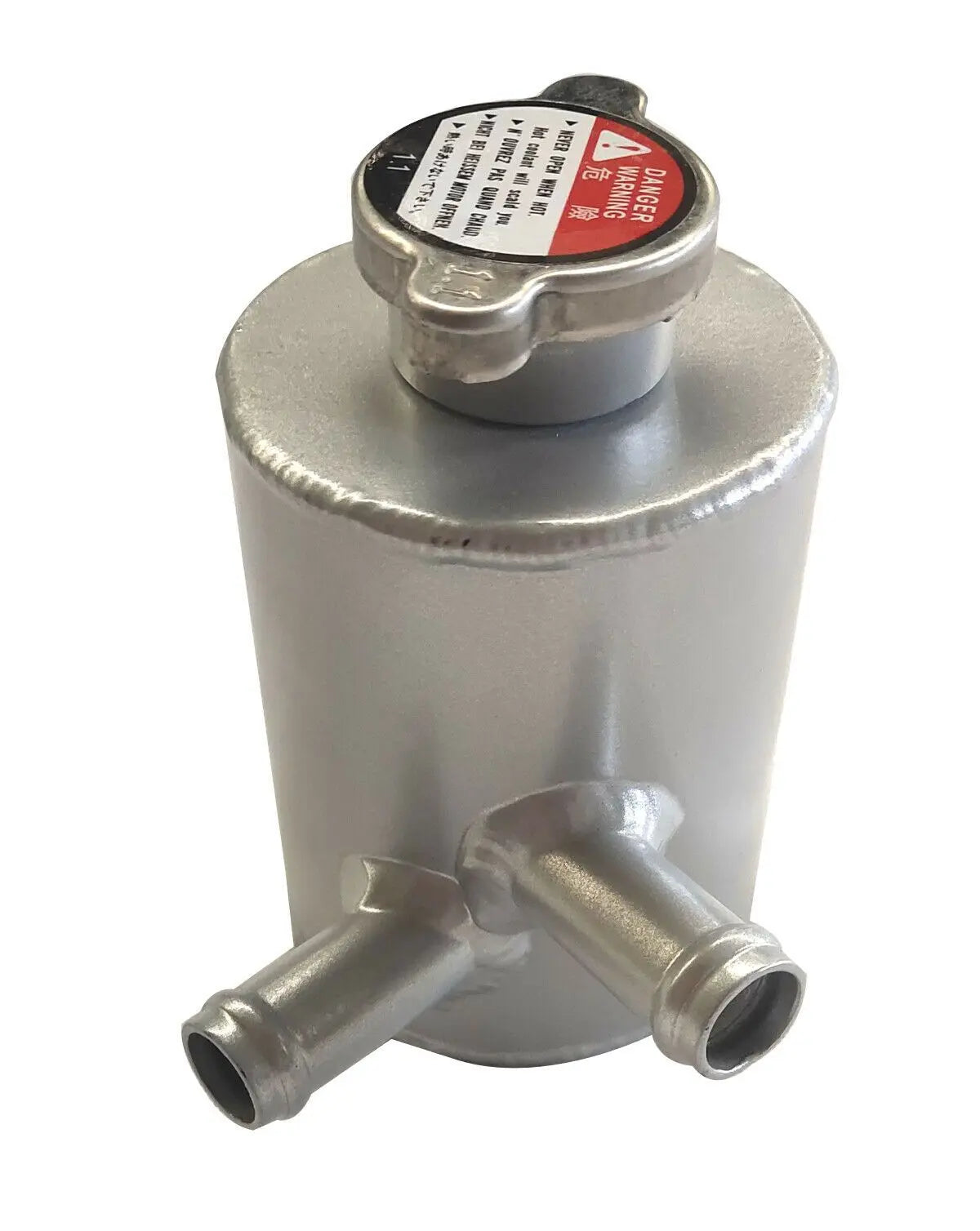 Universal Aluminum Coolant Expansion Header Water Tank With Cap ...